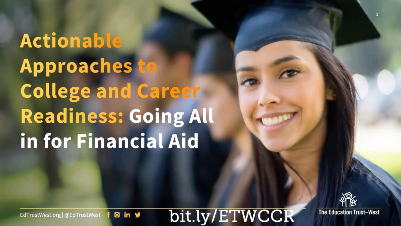 College and Career Readiness - The Education Trust - West